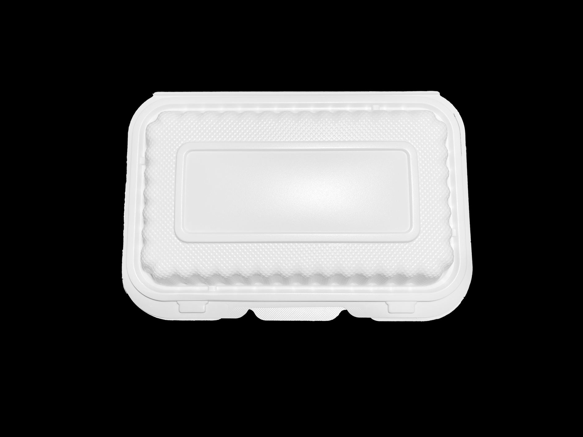 EP-83W 3 compartment Plastic Hinged Container 150 sets - Papier-Eco plus